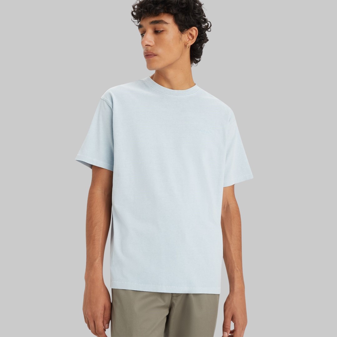 Levi's® Red Tab™ Vintage Fit T-Shirt - Garment Dye Niagara Mist - Light ...